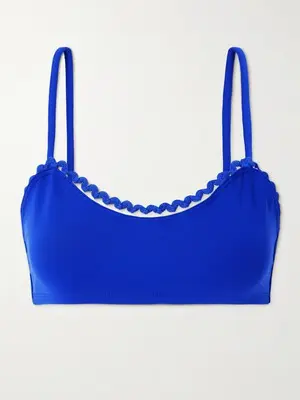 ERES Fever Move Ric Rac-trimmed Bikini Top