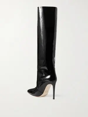Paris Texas Stiletto Patent-leather Knee High Boots