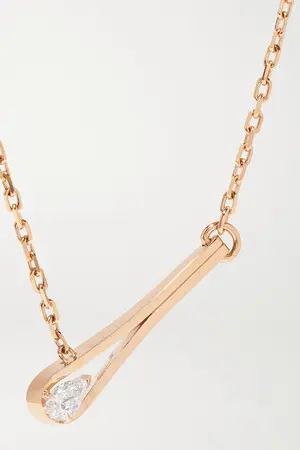 REPOSSI Serti Inversé 18-karat Diamond Necklace