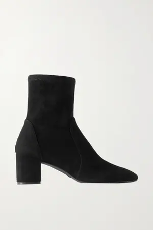 STUART WEITZMAN Yuliana Sock Boots - Black