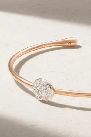 Pomellato 18kt Rose Diamond Cuff