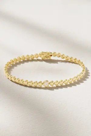 ANITA KO 18-karat Diamond Heart Bracelet - Gold