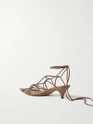 Khaite Arden Leather Sandals