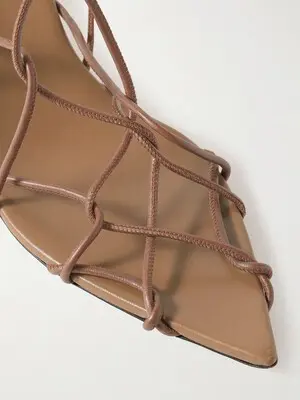 Khaite Arden Leather Sandals