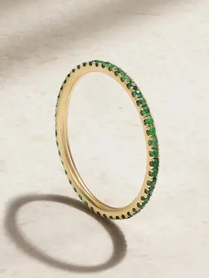 Ileana Makri Thread 18-karat Tsavorite Ring - Gold