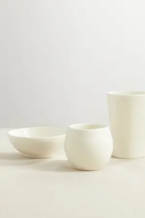 Brunello Cucinelli Set Of Three Ceramic Bowls