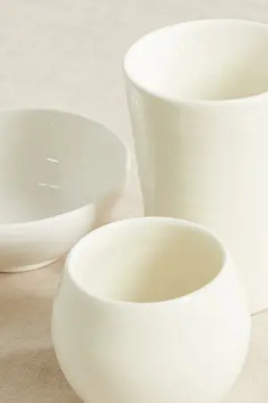Brunello Cucinelli Set Of Three Ceramic Bowls