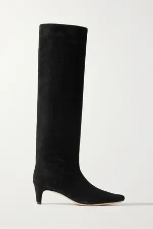 Staud Wally Suede Knee Boots