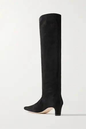 Staud Wally Suede Knee Boots