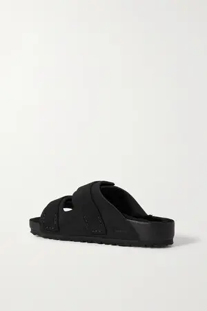 BIRKENSTOCK Tekla Uji Shearling-lined Suede Sandals