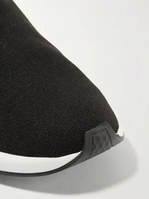 Balenciaga Speed Logo-print High-top Sneakers - Black