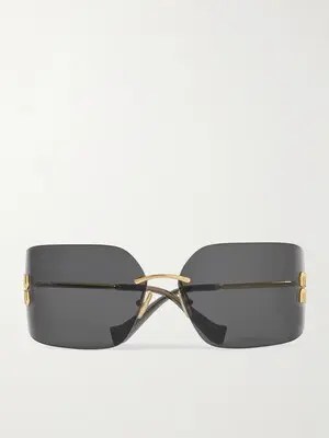 Miu Miu D-frame Sunglasses - Black