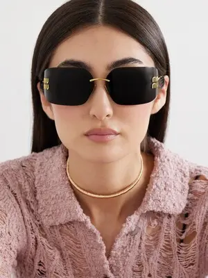 Miu Miu D-frame Sunglasses