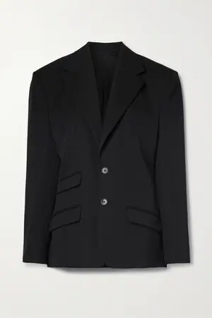THE ROW Halm Grain De Poudre Wool Blazer