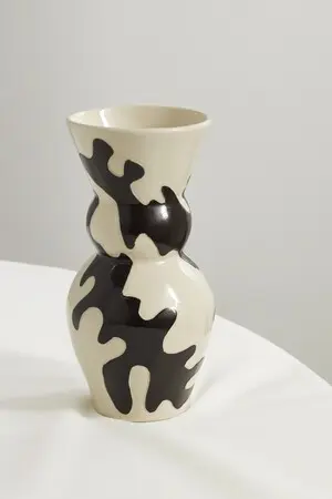 MARLOE MARLOE Net Sustain Lucie Glazed Ceramic Vase