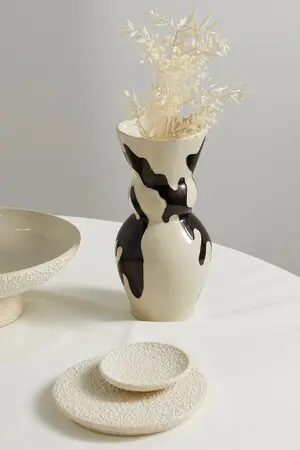MARLOE MARLOE Net Sustain Lucie Glazed Ceramic Vase