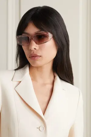 Dior Diorsignature S9u Rectangular Sunglasses - Pink