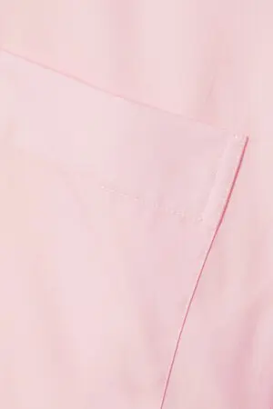 Charvet Elysee Oversized Cotton-poplin Nightdress - Pink