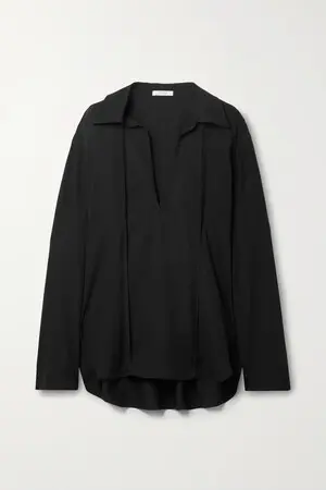 THE ROW Malon Silk Shirt