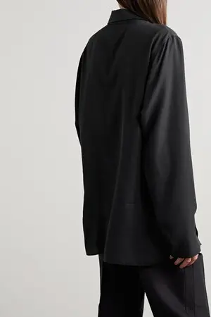 THE ROW Malon Silk Shirt