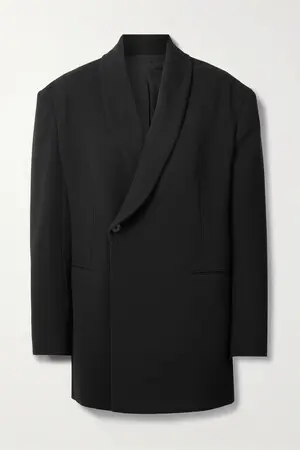 THE ROW Diomede Wool-blend Twill Blazer