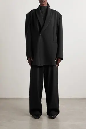 THE ROW Diomede Wool-blend Twill Blazer