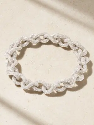 Shay Infinity Link Diamond Bracelet - Gold