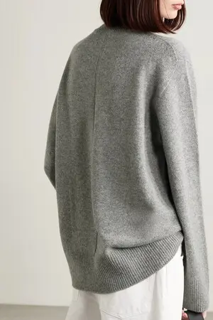 THE ROW Essentials Sibem Wool And Cashmere-blend Sweater