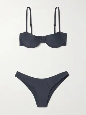 Faithfull The Brand Farrah And Bebe Stretch-econyl® Bikini