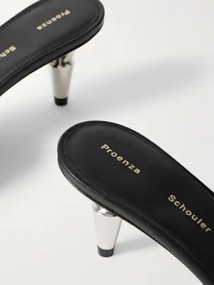 Proenza Schouler Spike Leather Mules