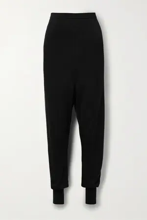 THE ROW Dalbero Tapered Linen And Silk-blend Pants