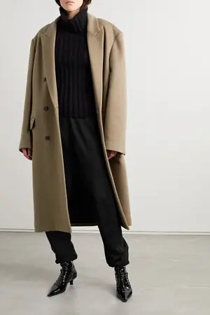 THE ROW Dalbero Tapered Linen And Silk-blend Pants