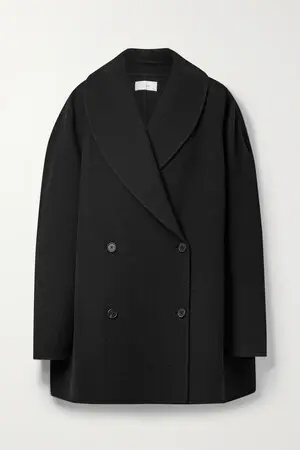 THE ROW Polli Double-breasted Wool-blend Coat