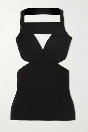 Rick Owens Open-back Stretch-knit Top