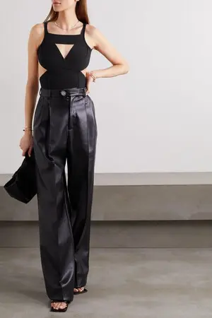 Rick Owens Open-back Stretch-knit Top