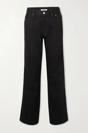 Gauchère Zip-detailed Straight Leg Jeans