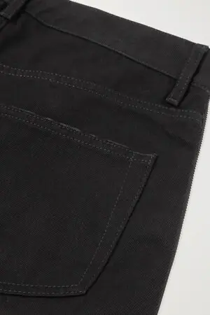 Gauchère Zip-detailed Straight Leg Jeans