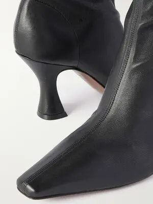 NEOUS Ran Stretch-leather Ankle Boots - Black