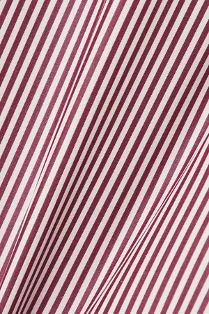 THE ROW Peg Striped Cotton-poplin Shirt