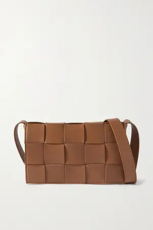 Bottega Veneta Cassette Medium Intrecciato Shoulder Bag