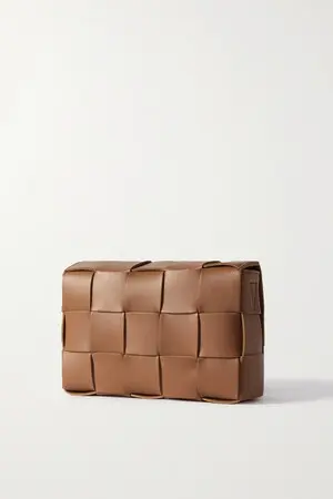 Bottega Veneta Cassette Medium Intrecciato Shoulder Bag
