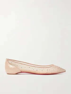 Christian Louboutin Embellished Flats For Women