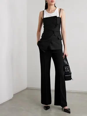 Acne Studios Linen-blend Twill Top
