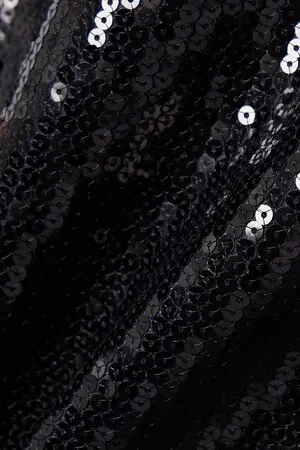 Alex Perry Strapless Sequined Crepe Midi Dress