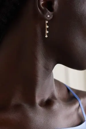 Mizuki Two Way 14-karat Pearl Earrings