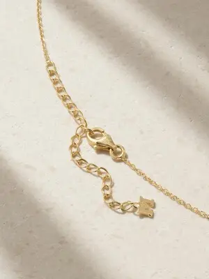 Mateo 14-karat Turquoise And Diamond Necklace