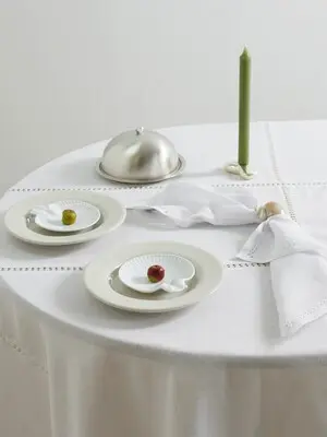 GOHAR WORLD Shell Set Of Two Porcelain Plates