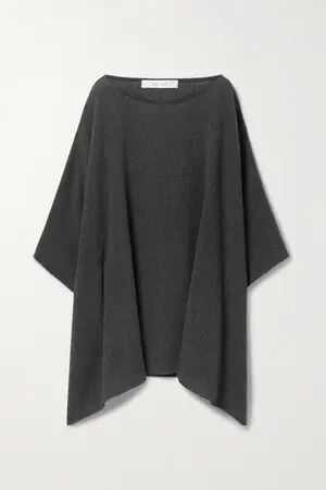 THE ROW Elize Oversized Cashmere-blend Cape