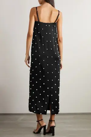 Givenchy Embellished Crepe Midi Dress