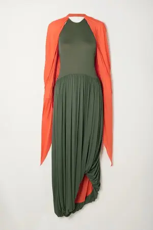 Loewe Open-back Draped Maxi Dress